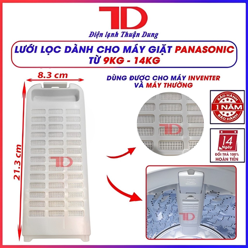 Trash filter for panasonic inverter washing machines from 9kg to 14kg ...