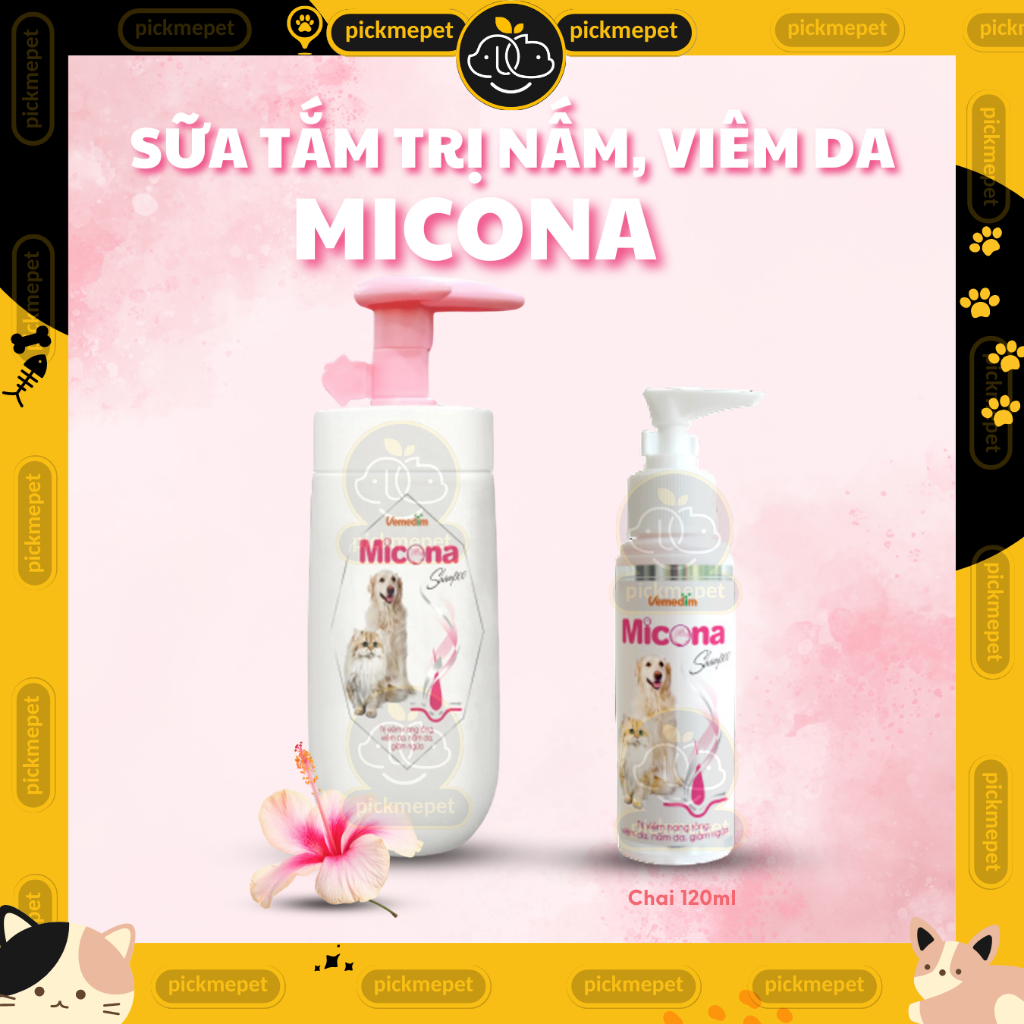 Micona Shampoo 200ml - Supports Dermatitis, Skin Fungus & Hair Problems ...