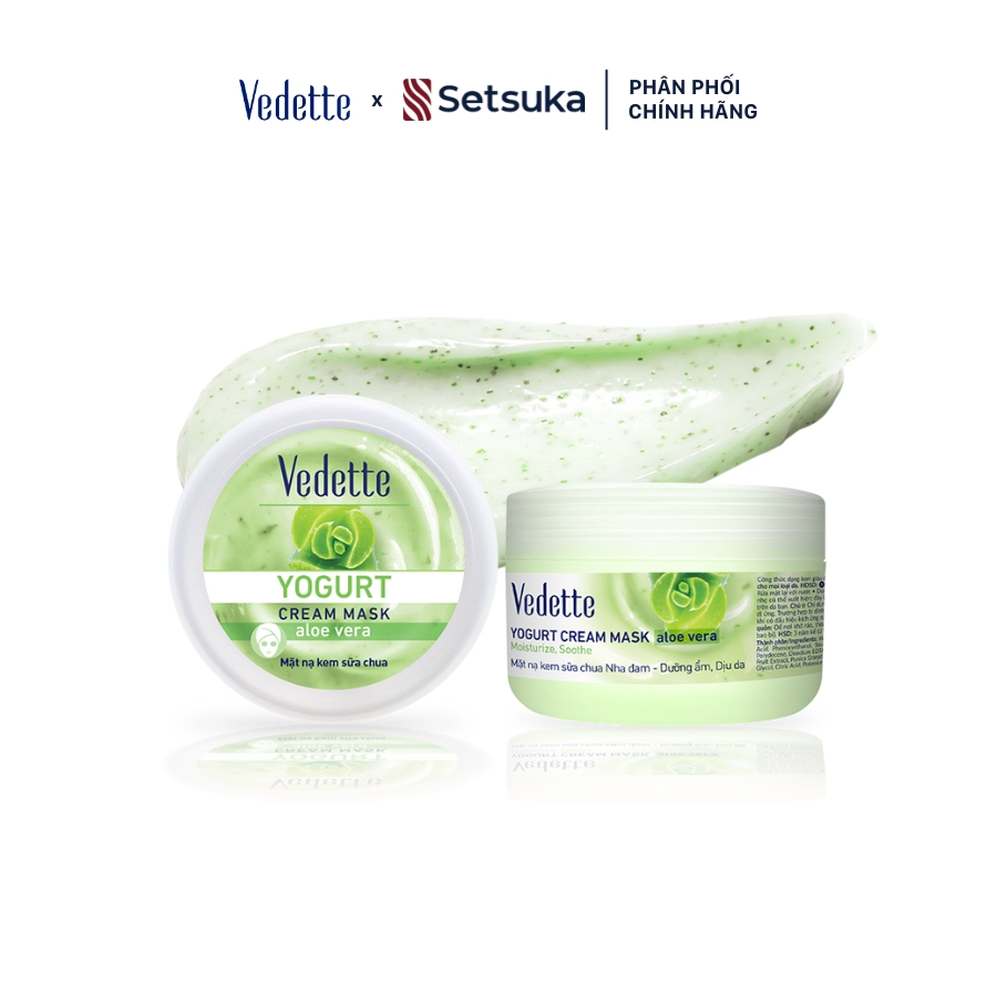 Vedette yogurt cream mask 120ml deeply moisturizes, moisturizes ...