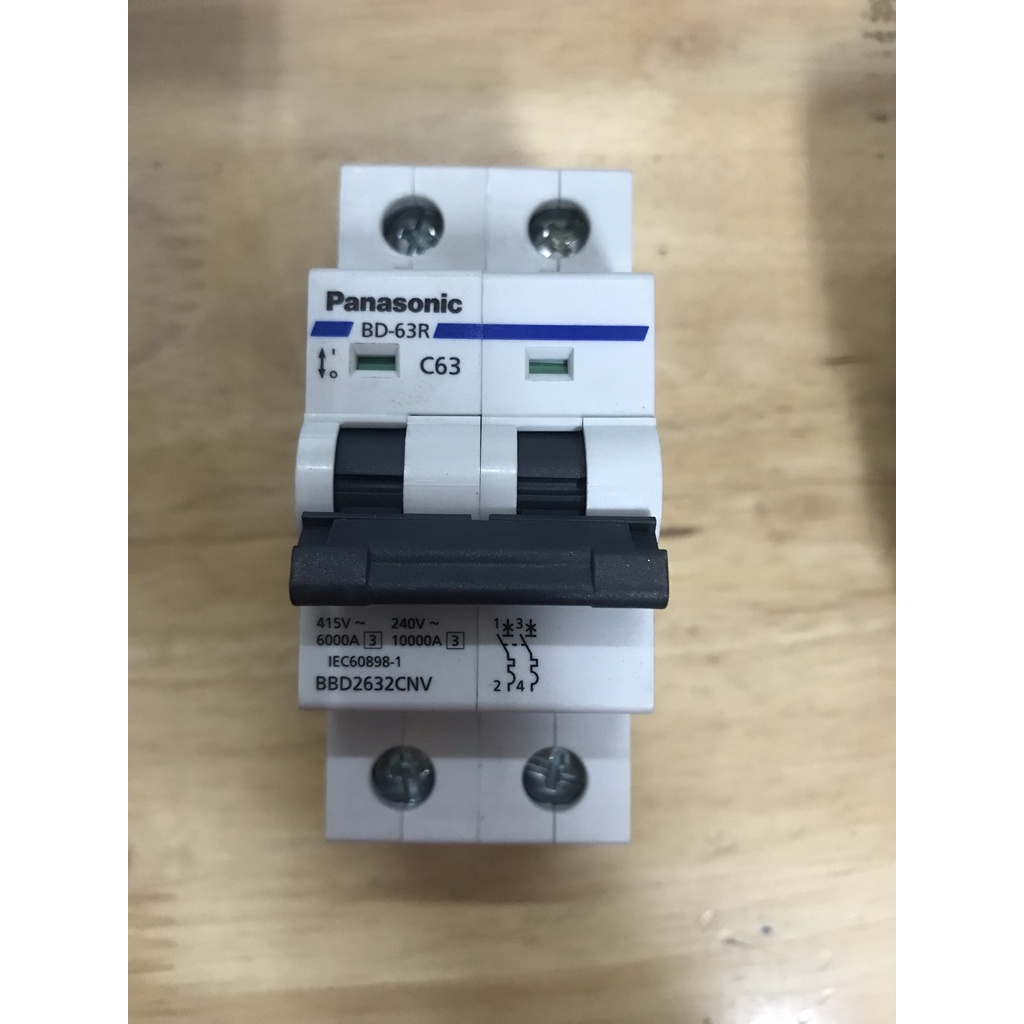 Panasonic Circuit breaker Aptomat CB 2 Phase 2 cloves 25A 32A 40A 63A | Shopee Philippines