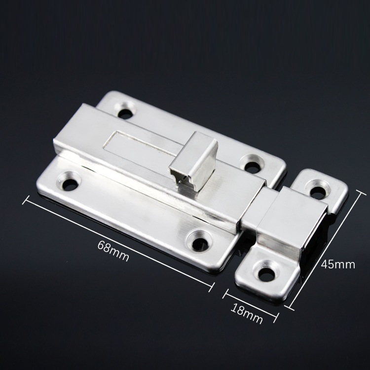 Stainless steel safety sliding door latch lock | Shopee Philippines