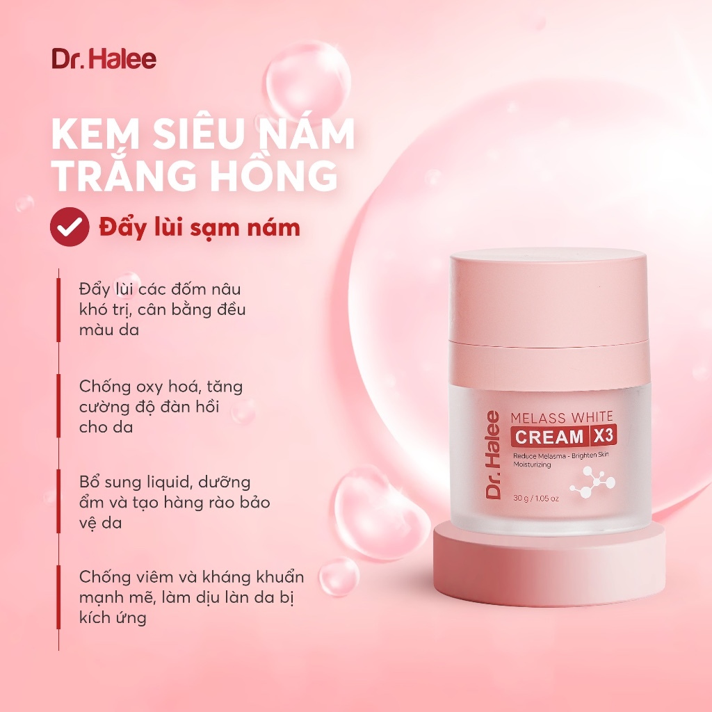 Slingshotm Dr.halee Melass white X3 Cream 30g moisturizes and reduces ...