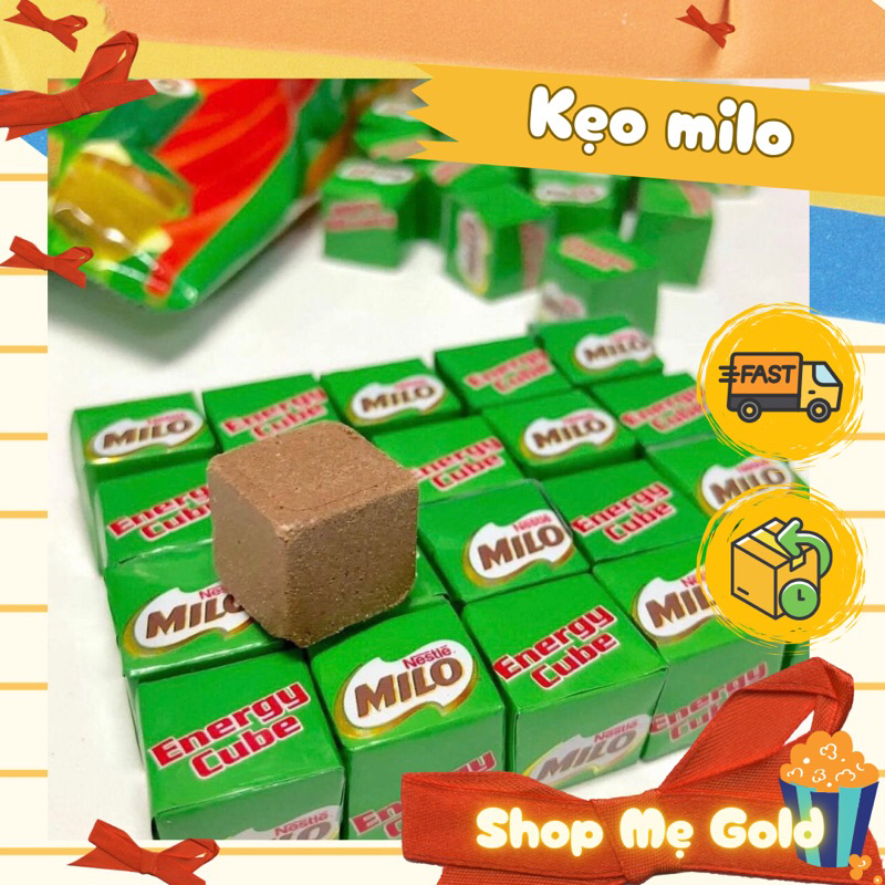Nestle Thai Cocoa Milo Cube Candy (2,75g tablets), snacks | Shopee ...