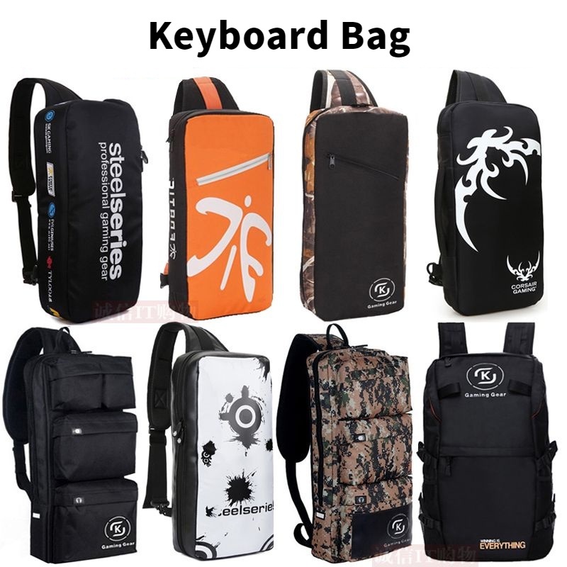 Steelseries Backpack Crossbody bag for Gaming Gear Keys + Mouse + mouse ...