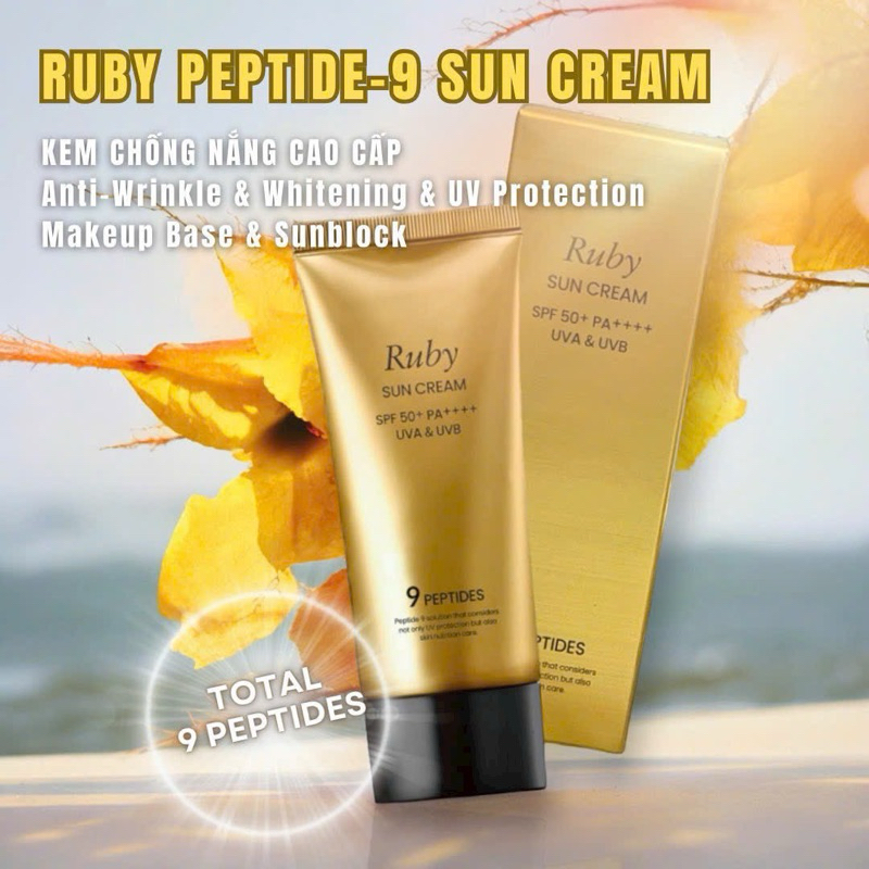Ruby SUN CREAM SPF 50+/PA++++ (100 mL) | Shopee Philippines