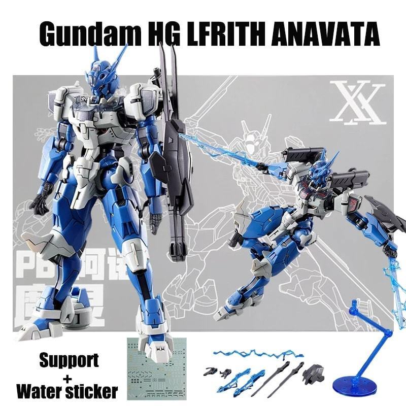 Gundam HG Lfrith Anavata Fighter JMS XX with Base Water Decal The Witch ...