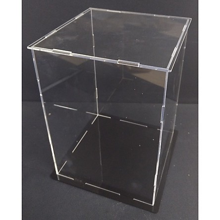 Mica box for displaying assembled products, size 14x14x20cm | Shopee ...