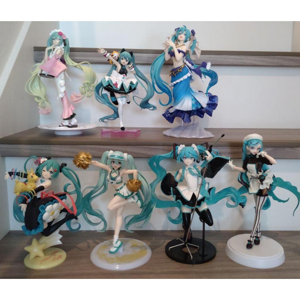 20 genuine models 18cm [ Ora Ora ] collection of hatsune miku sega ...