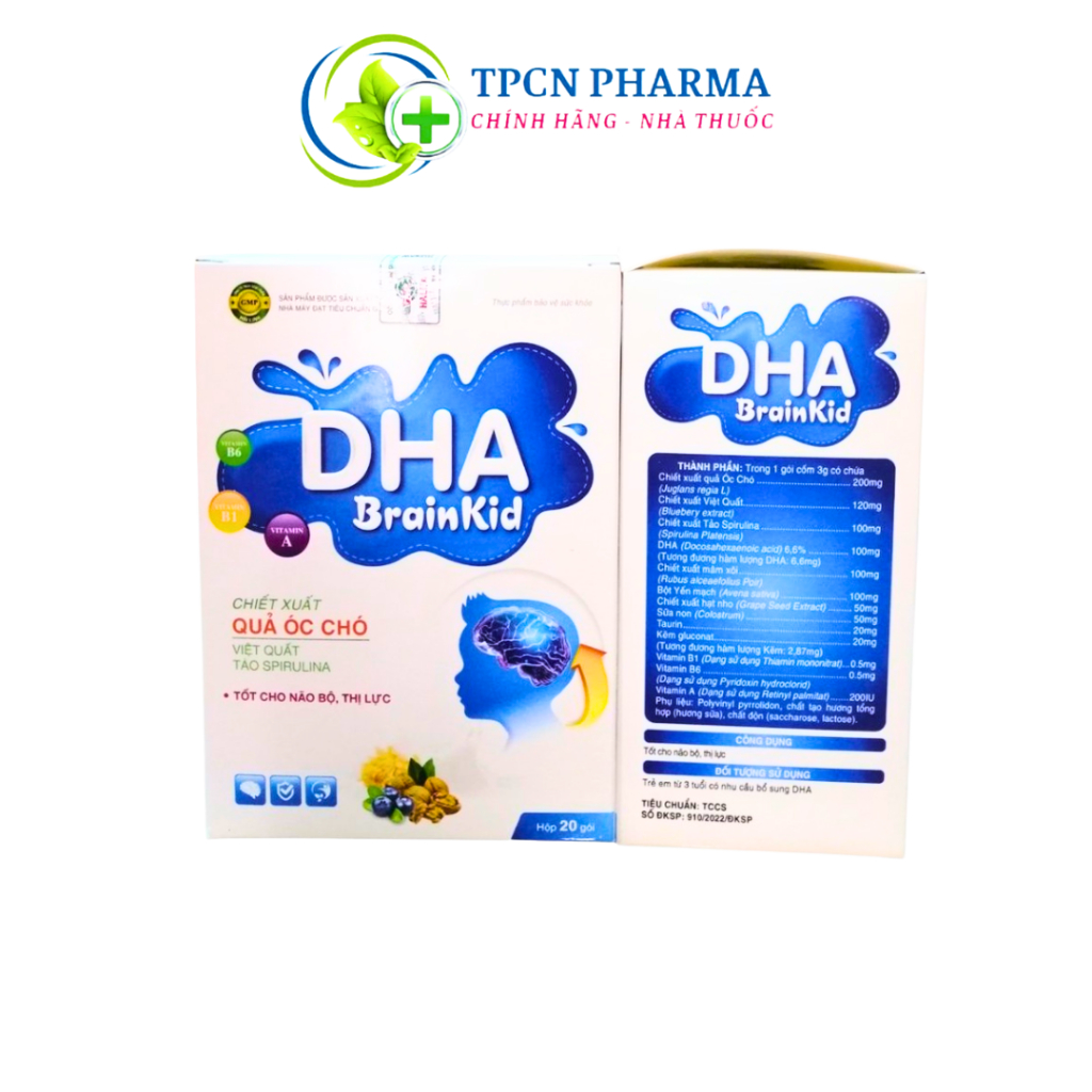 Brainkid DHA cereal is good for your baby's brain and eyesight - box of ...