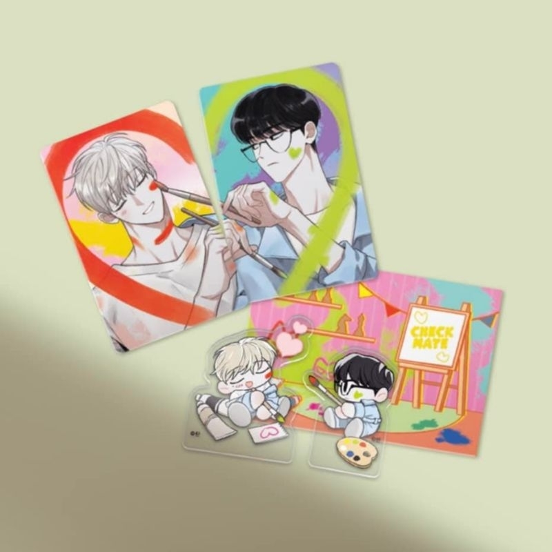 Acrylic block Set + Checkmate card - Manhwa BL Lezhin/Bomtoon | Shopee ...