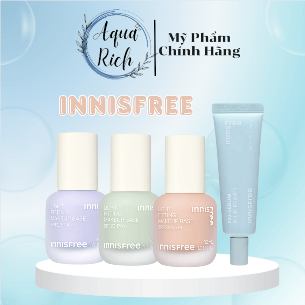 Innisfree Light Fitting Makeup Base SPF23 PA++ 30ml - No-Sebum Blur ...