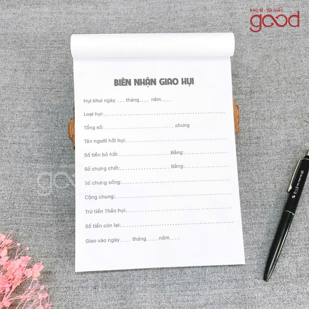 Delivery book, Delivery book, delivery receipt, 2-copy printed string ...