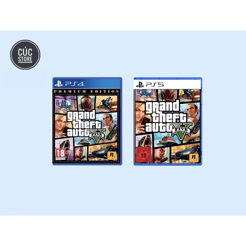 PS4 / PS5 game Disc: Grand Theft Auto V (GTA 5) | Shopee Philippines