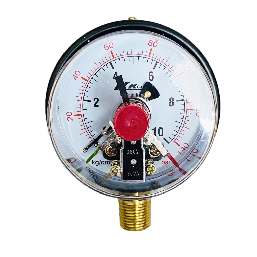 Y100 vertical 3-needle pressure gauge - 3-needle pneumatic pressure ...