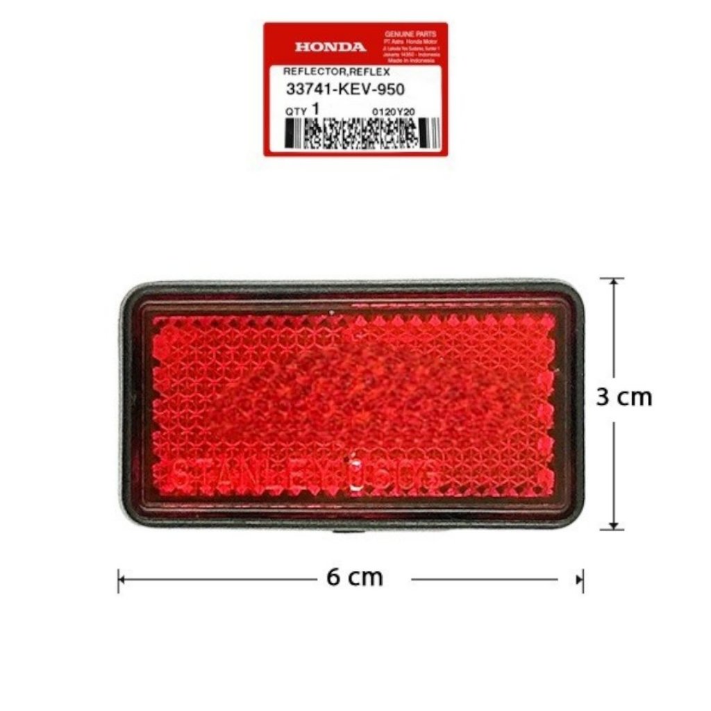 Reflective license plate cover Wave 100, Dream, Wave 110, Wave alpha ...