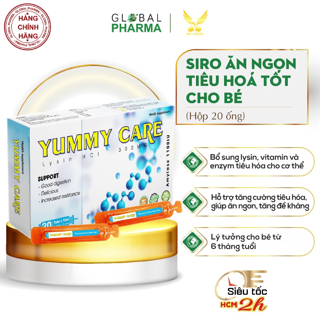 Yummy Care delicious syrup helps increase resistance, support good ...