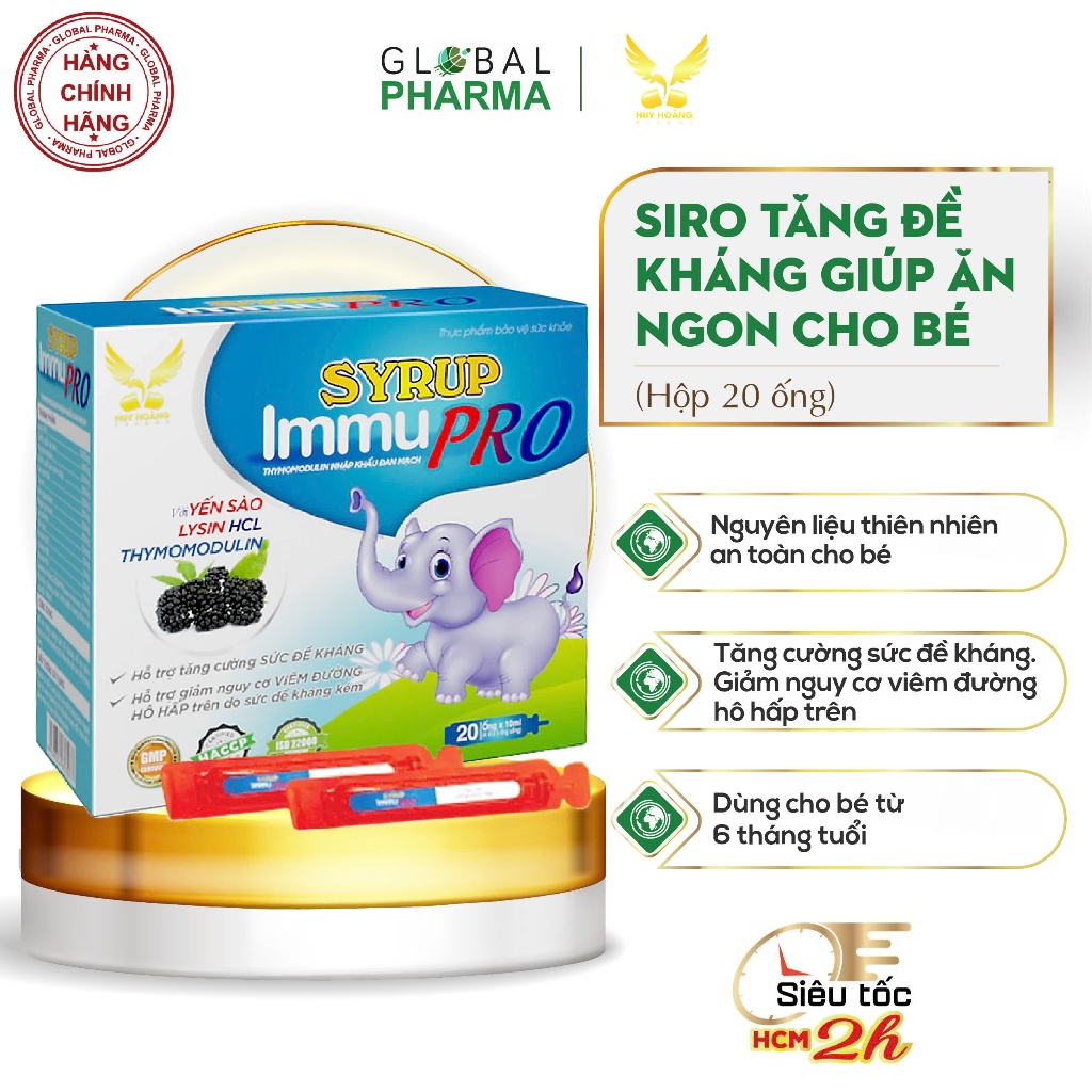 Immu Pro delicious syrup for babies - gain weight, increase resistance ...