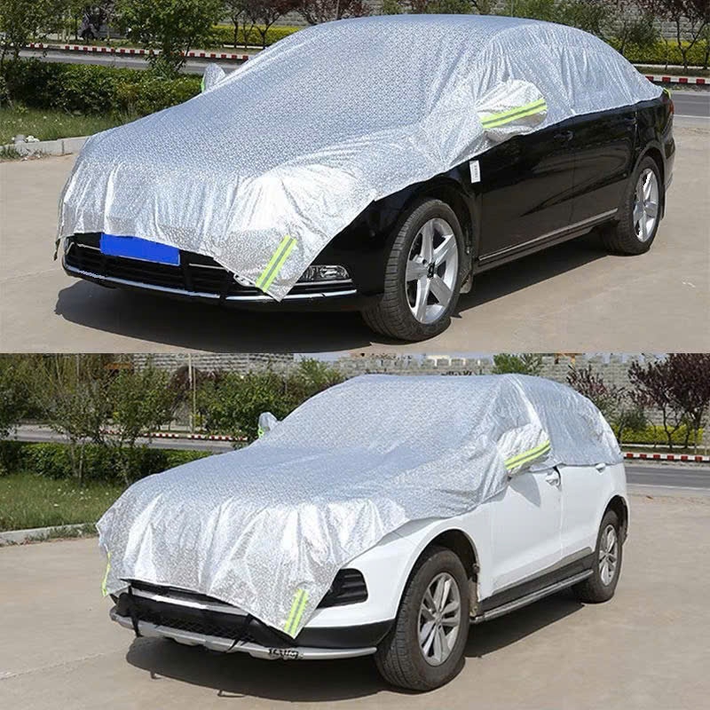 Car Half Roof Cover Covers Driver's Glass and Car Hood for All Types of ...