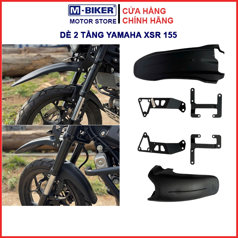 Xsr 155 front fender, XSR 155 2-stage fender, Scrambler style high ...