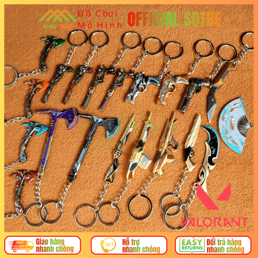 Valorant game Keychain - Set of 3 (41 to 60) | Shopee Philippines