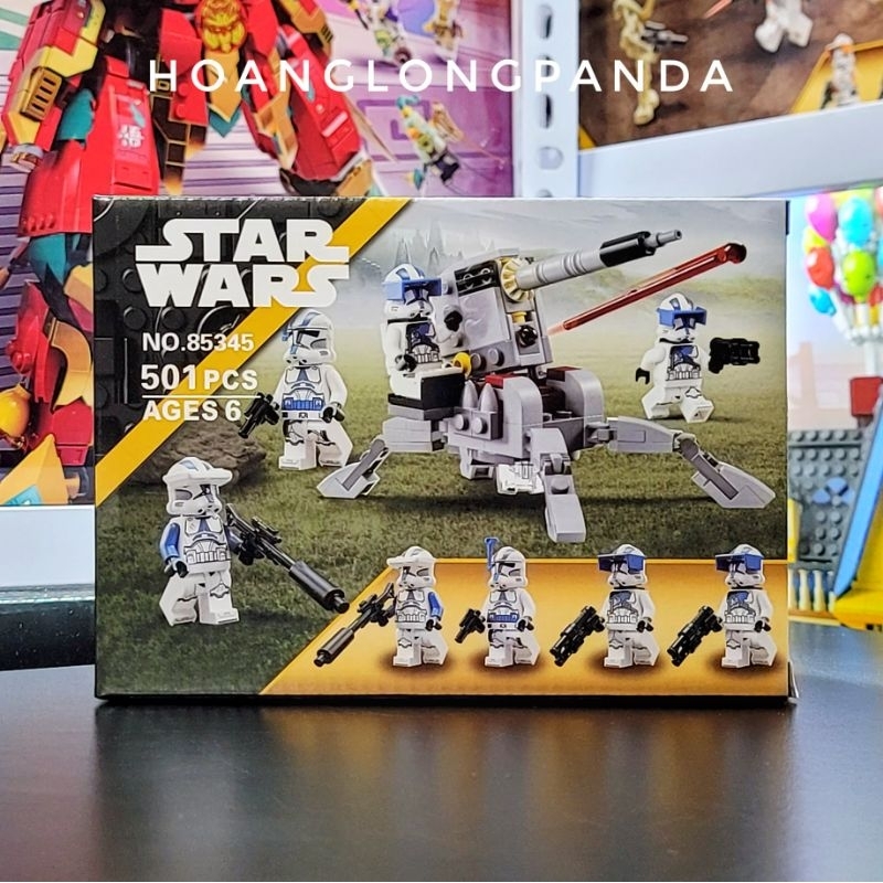 [Starwars] Military Army assembly toy 501st 85345 | 75345 501st Clone ...