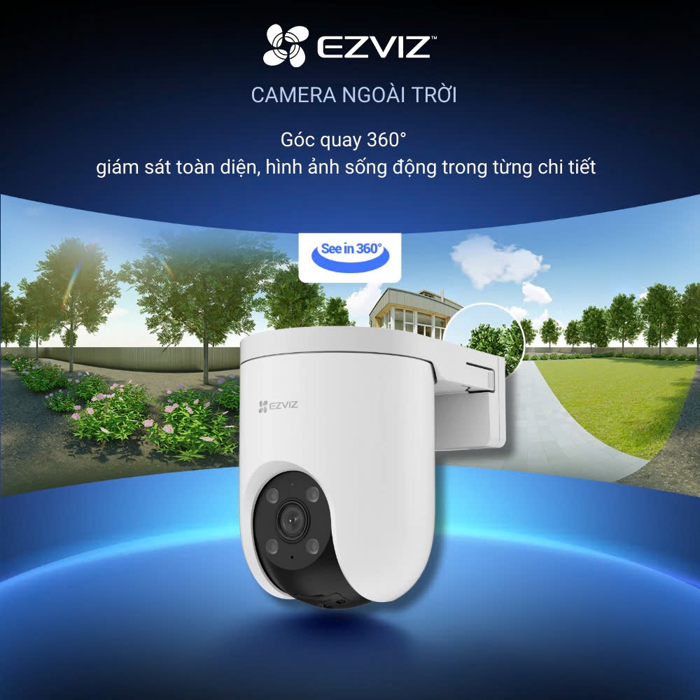 EZVIZ H8C Pro 5MP Wifi Camera | H8C Pro 4MP | H8C Pro 3MP Outdoor - 360 Degree Rotation, Night ...