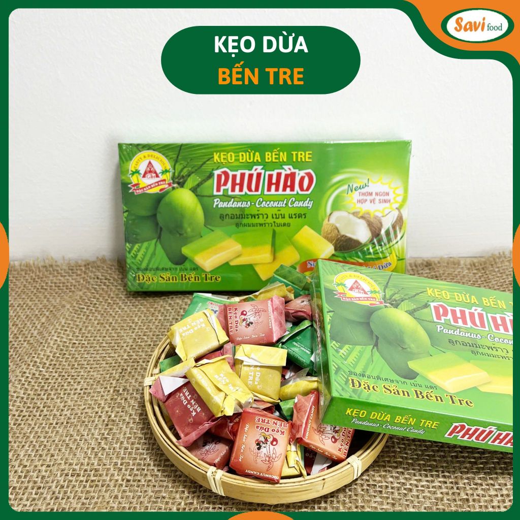 Ben Tre Phu Hao specialty coconut candy is delicious and sticky ...
