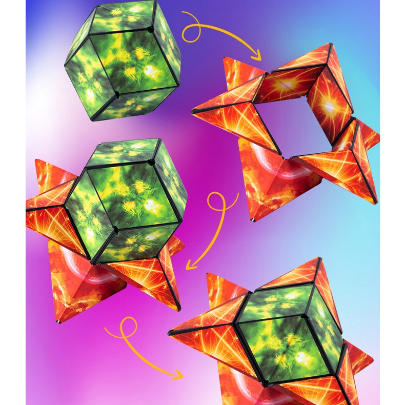 Rubik Variant 72 Shapes Helps Children Develop Creative Thinking, Train ...