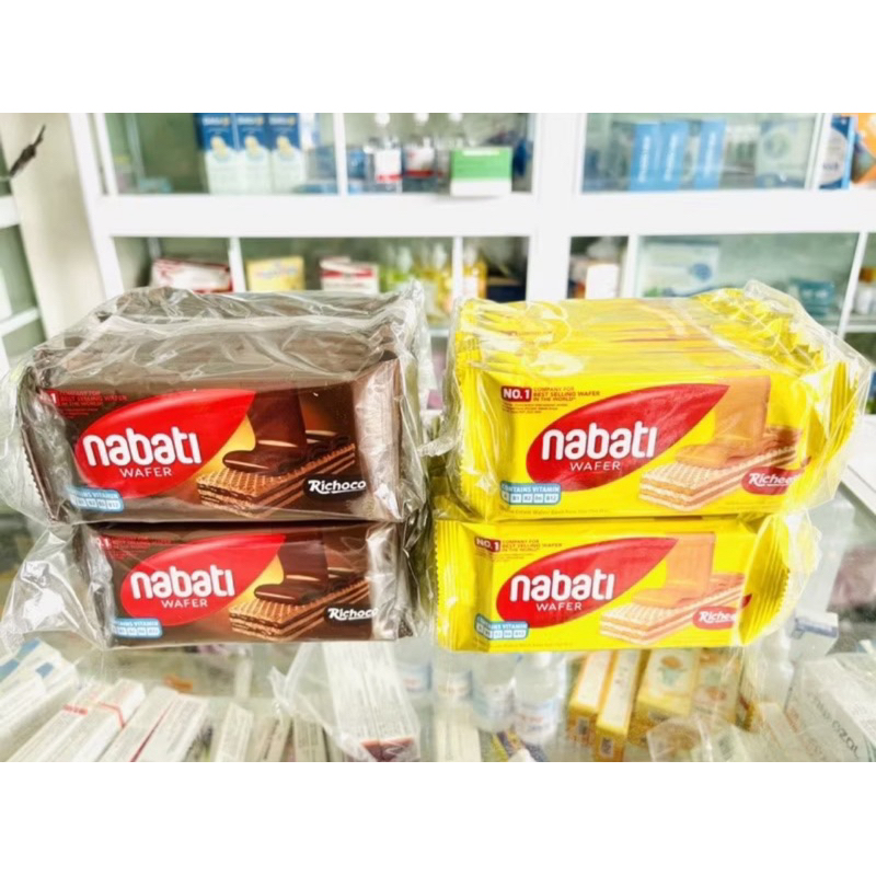 Lot of 10 packs of Nabati chocolate cheese flavor 17g x 10 packs ...