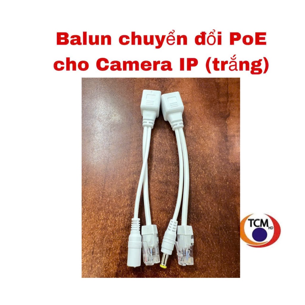 Poe Switch Balun for WHITE IP Camera | Shopee Philippines