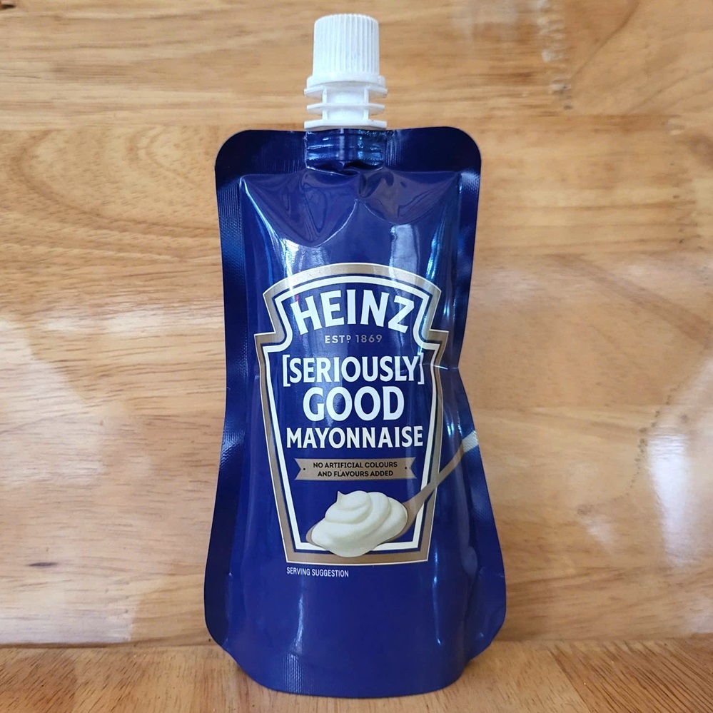 [GREEN Bag 120g] MAYO SAUCE [THAILAND] HEINZ Seriously Good Mayonnaise ...