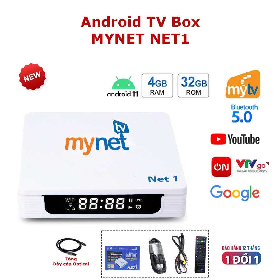 Genuine Android TV Box set Mynet TV NET1 Ram 4G Rom 32G, more than 100 ...