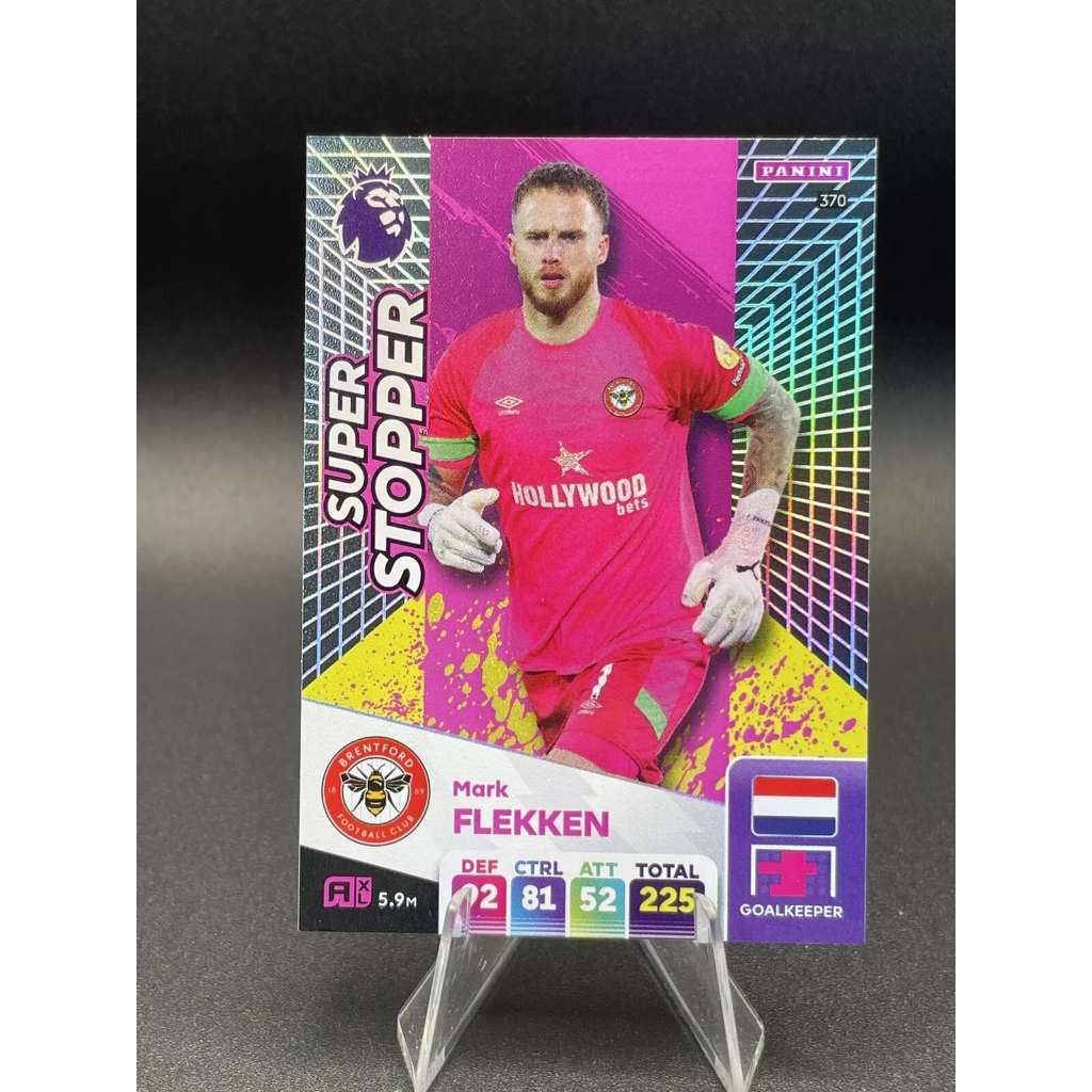 SUPER STOPPER Mark Flekken Adrenalyn XL Panini Premier League 24/25 ...