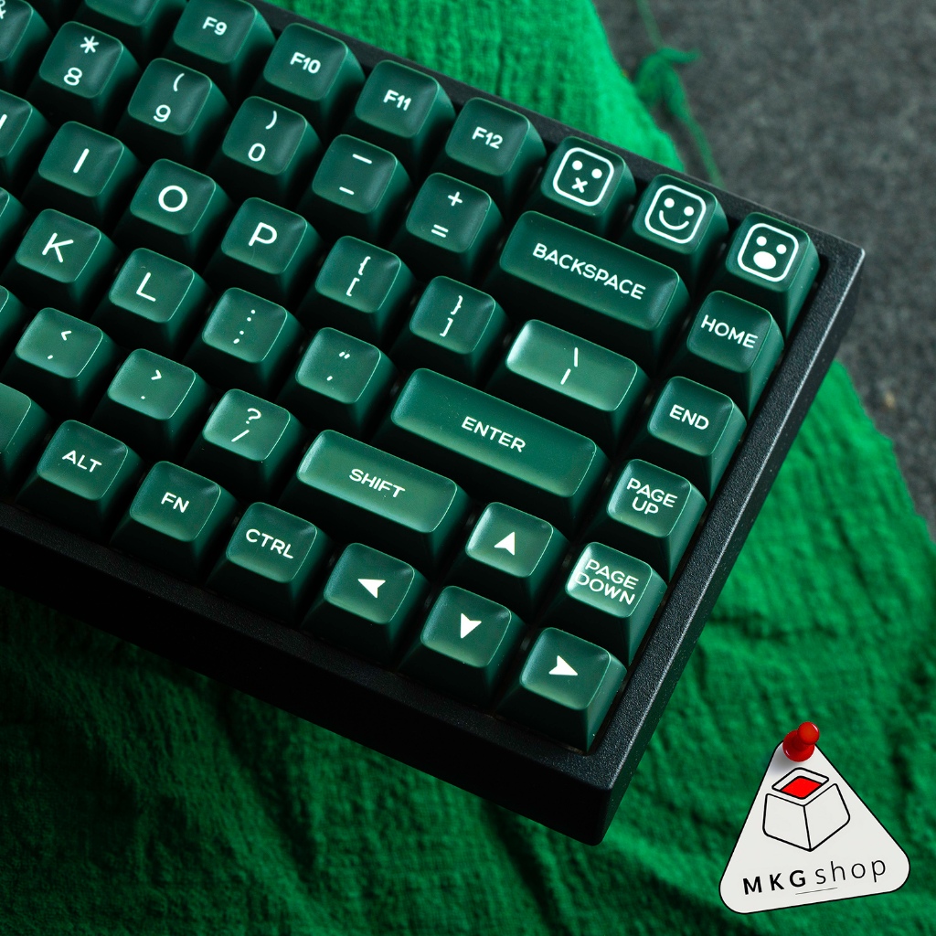 Keycap SA Green - SA profile - ABS doubleshot beautiful Green keyboard ...