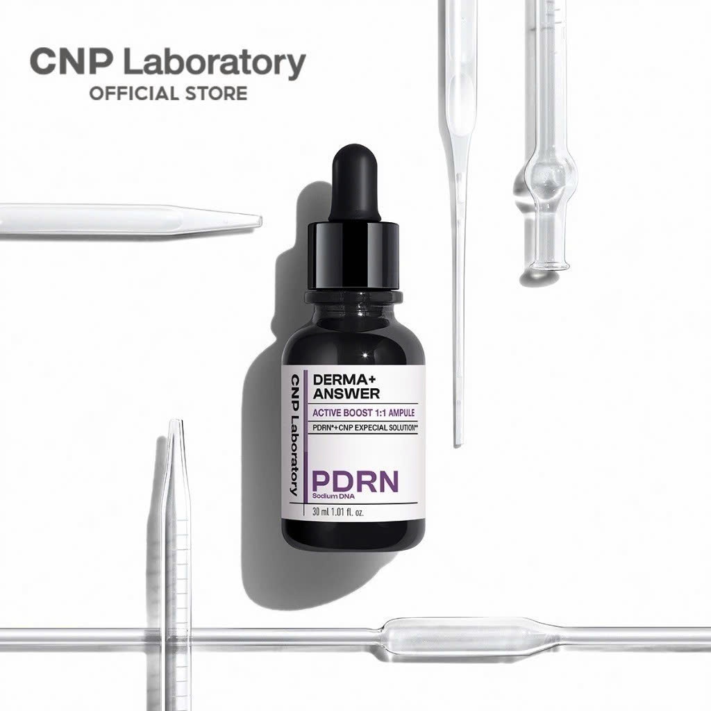CNP Derma Answer Active Boost Ampule PDRN Skin Rejuvenating Essence ...