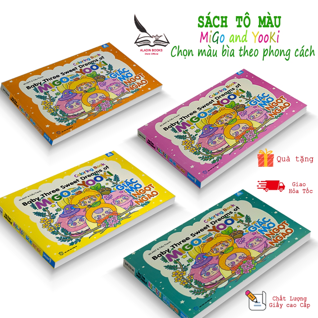 Book - Coloring Baby Three Sweet Dreams Of Migo And Yooki - Choose ...
