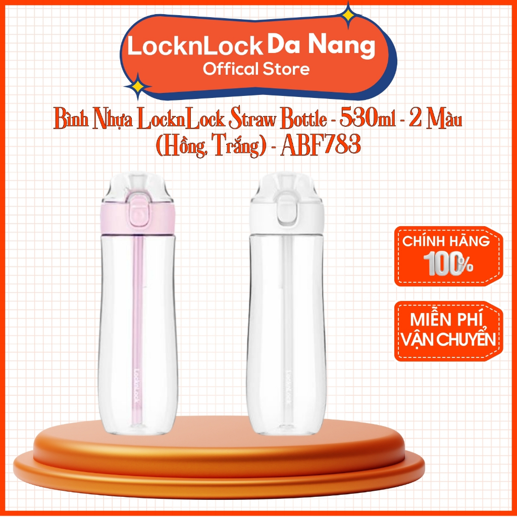 Locknlock Straw Bottle - 530ml - 2 Colors - ABF783 Lock&Lock Lotte Mart ...