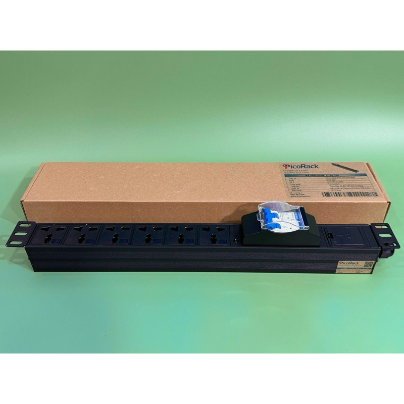 Picolink PDU 3-pin multi-purpose power bar with 6 sockets, 32A for ...