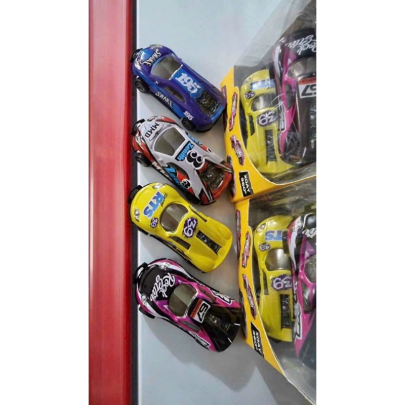 Set of 4 VB Care racing cars. HKM from Enfa | Shopee Philippines