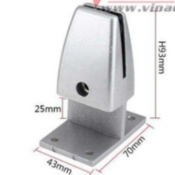 Glass partition clamp, industrial wood partition clamp for modern ...