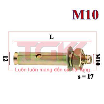 M10 iron expansion bolt | Shopee Philippines