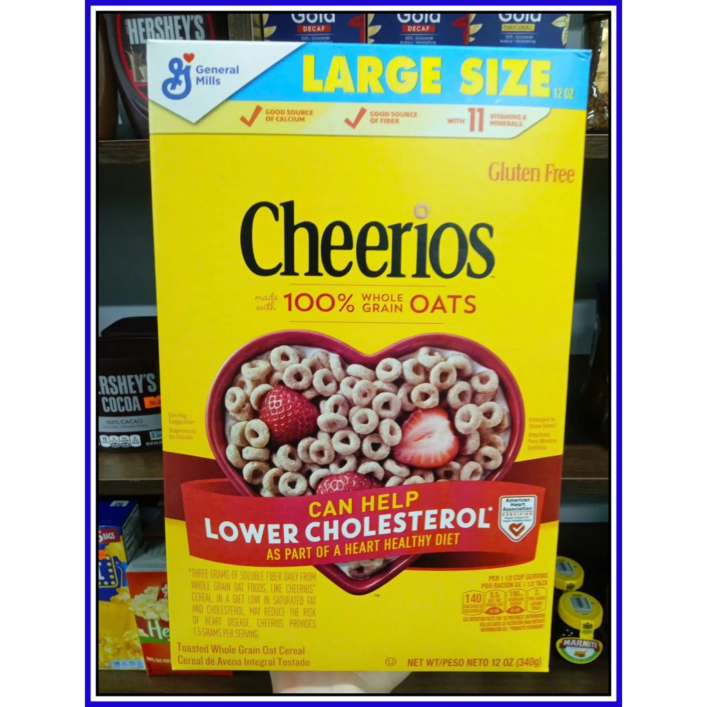 Cheerios Breakfast Cereal 340g (Best by June 30, 2025) | Shopee Philippines