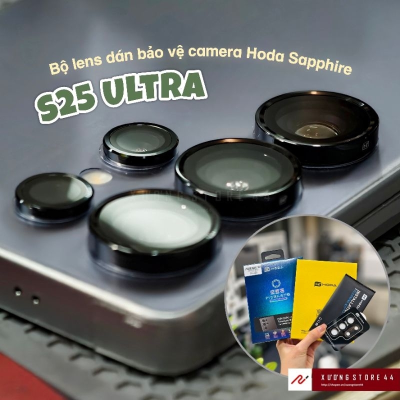 Samsung S25 Ultra HODA Sapphire Lens Protector camera Protective Film ...