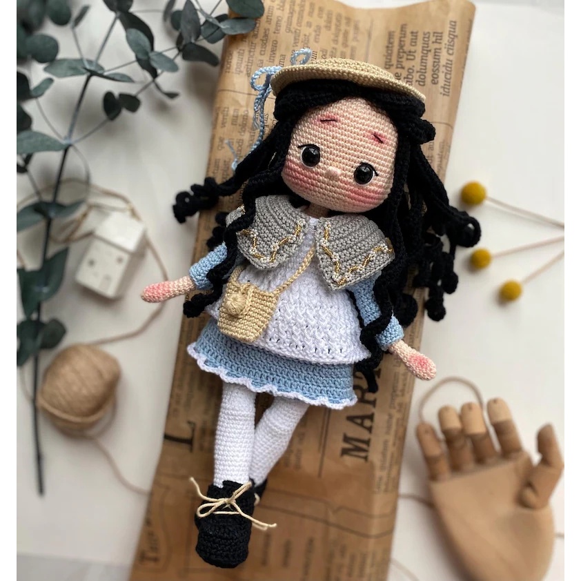 Detailed Vietnamese crochet Chart of Diana Barry dolls | Shopee Philippines