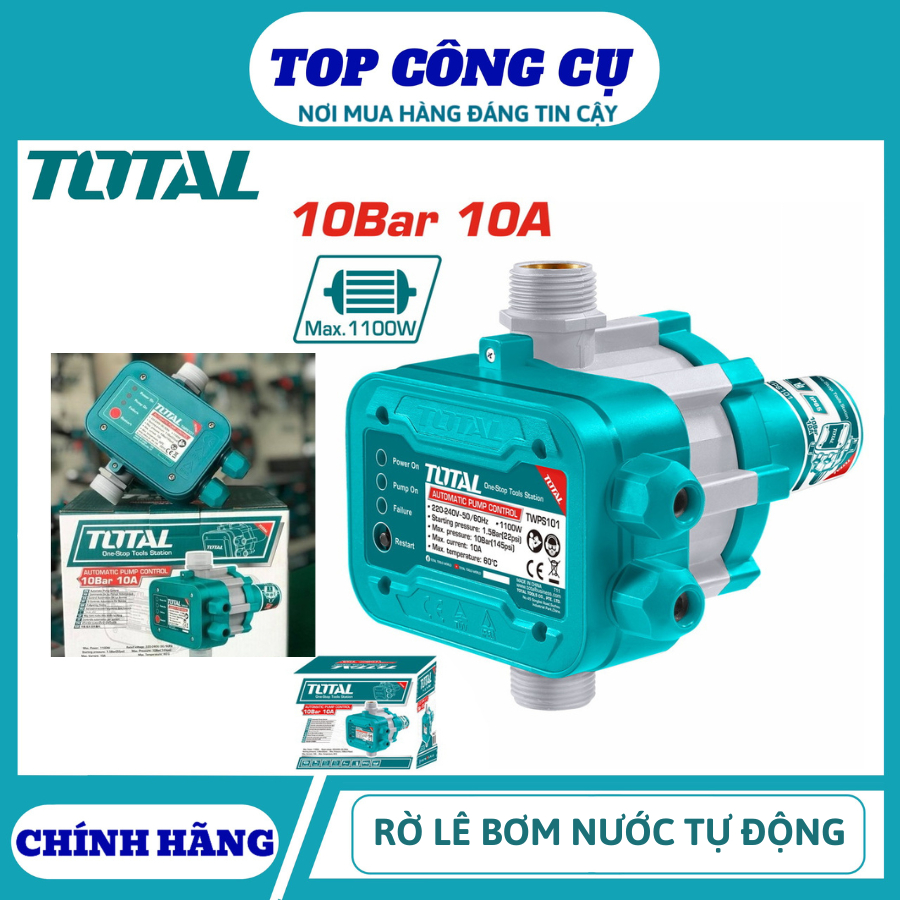 Total Automatic Pressure Water Pump Relay TWPS101 | Shopee Philippines
