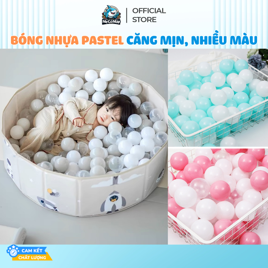 Multi-colored plastic balls for babies, smooth and stretchy in super ...