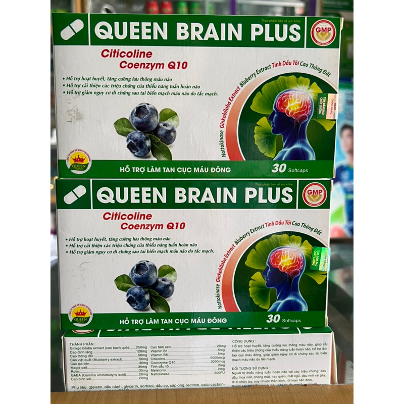 Queen Brain Plus Brain-boosting pills | Shopee Philippines
