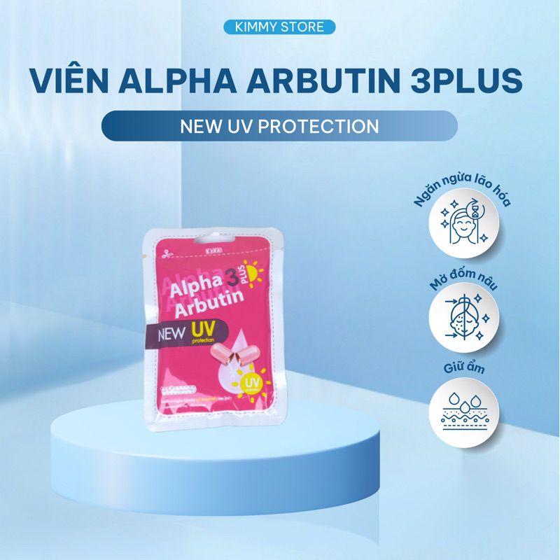Alpha arbutin 3 plus UV whitening tablets from Thailand, bag of 10 ...