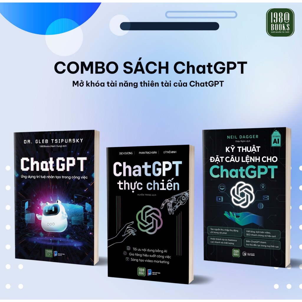 Book - Combo of 3 books: GPT Chat + Real Battle GPT Chat + Techniques ...