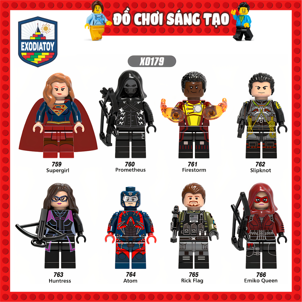 Minifigure Puzzle DC Comics Cosmic Superhero Character - Creative ...